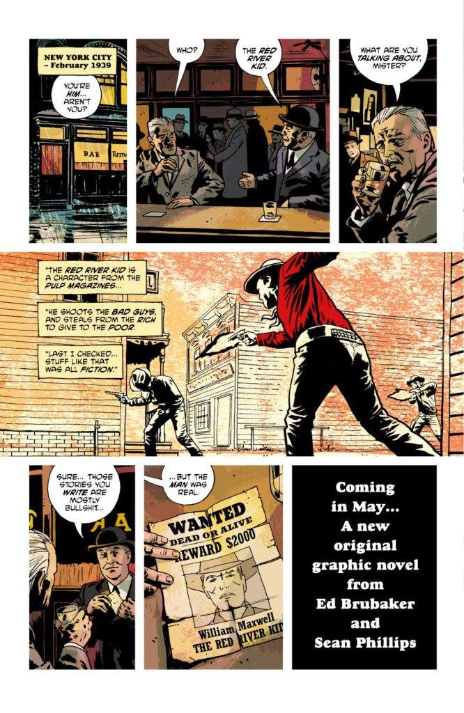 Pulp, de Ed Brubaker y Sean Phillips - Blog de Comics